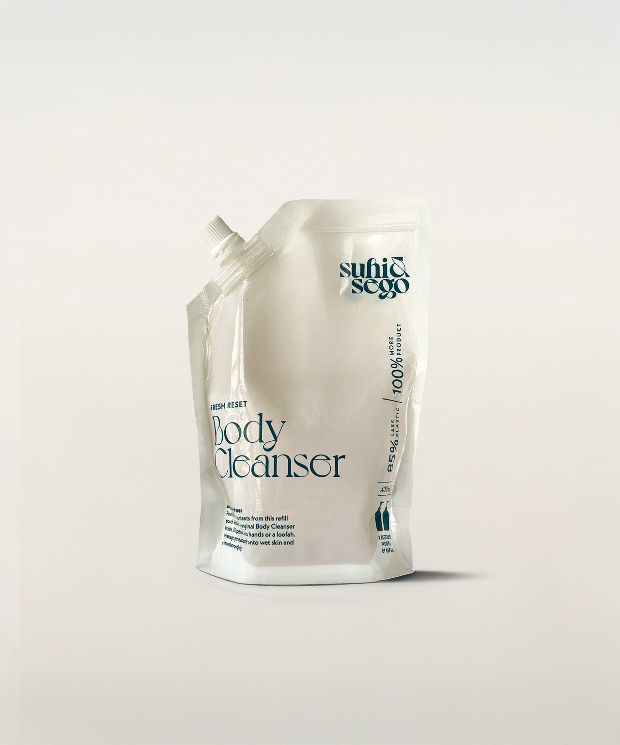 Refill Pouch - Fresh Reset Body Cleanser – Suhi & Sego